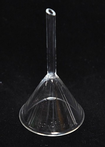 KIMAX GLASS FUNNEL 58 DEGREE 2 1/2 IN DIAMETER 4 1/2 IN LENGTH | eBay