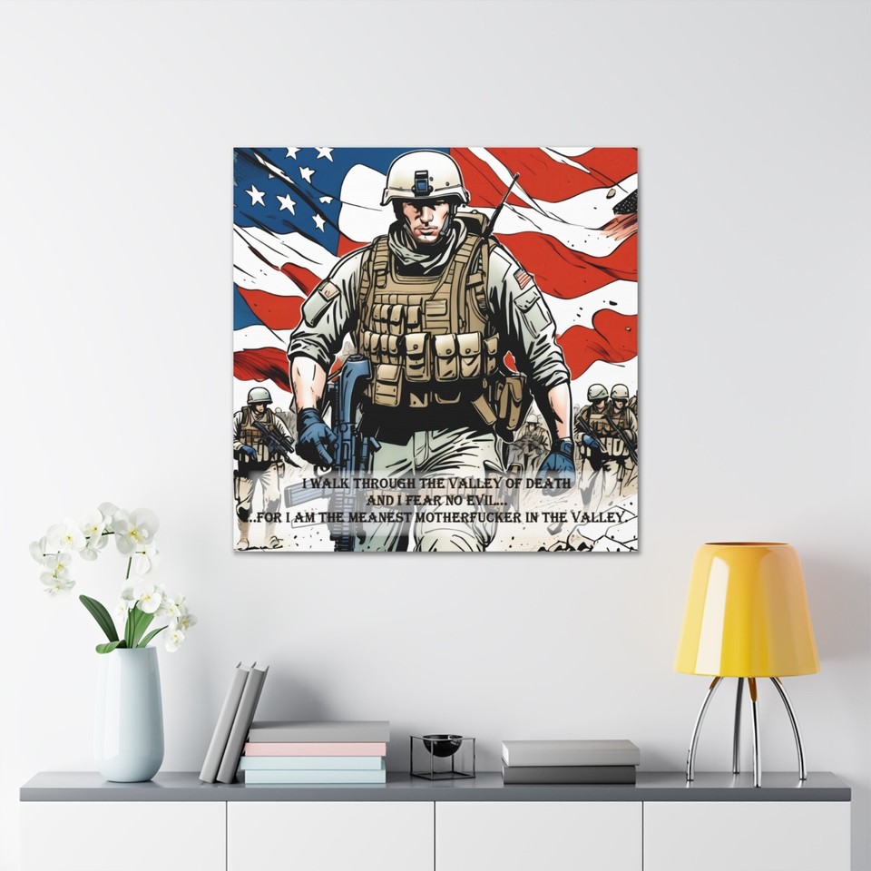 Military Art art prints on canvas, USAF, USMC, USN, USArmy | eBay