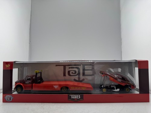 M2 Machines TAB 1968 Chevrolet Tow Truck 1969 Chevy Camaro Funny Car ...