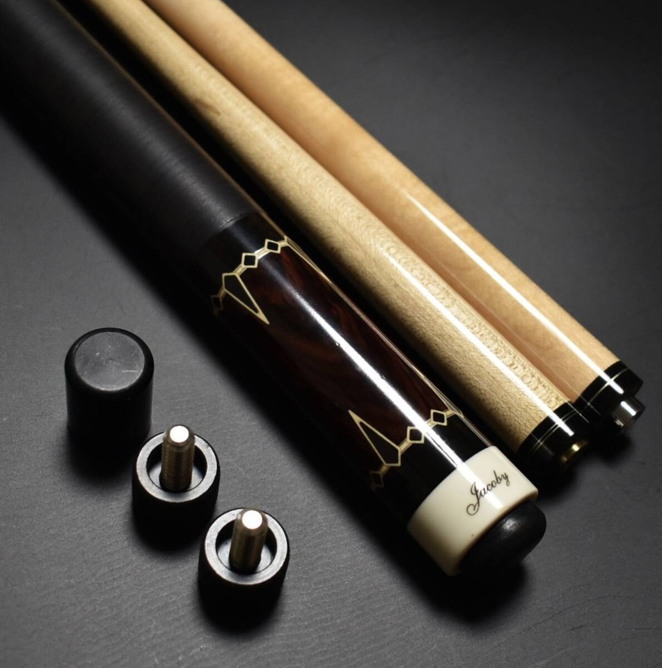 Vintage Jacoby Custom Cue 4-Prong 2 Shafts (Mezz & Hi-Tech) Pool ...