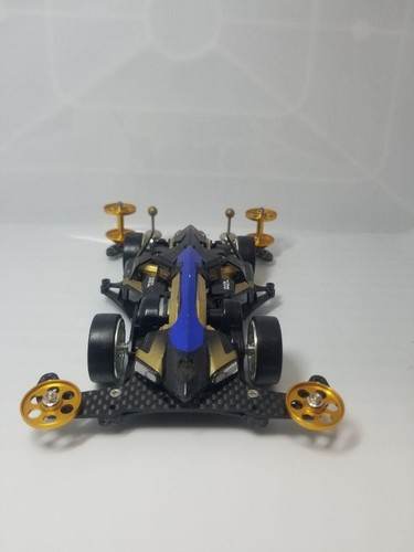 Mini 4WD Mach Frame Black Special Modified, Aluminum Bearings, Gold ...