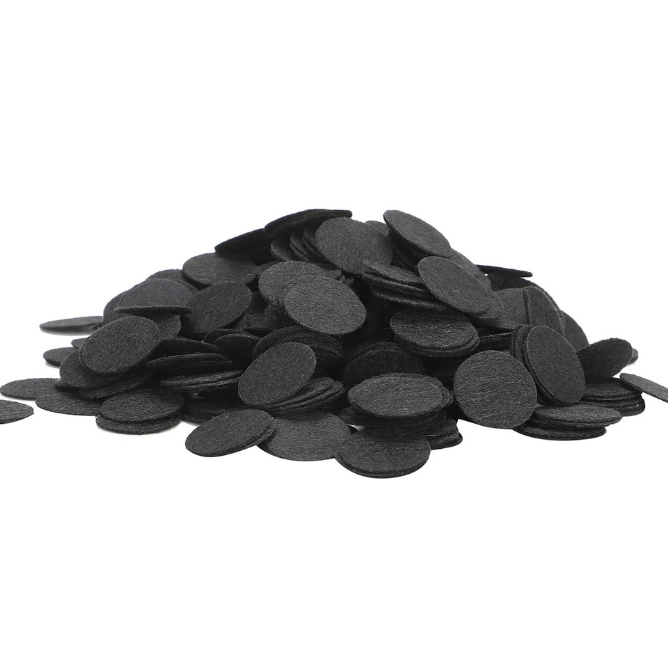 500Pcs Nonwoven Round Piece DIY Felt Crafts Cloth Flake Chip Hair D ...
