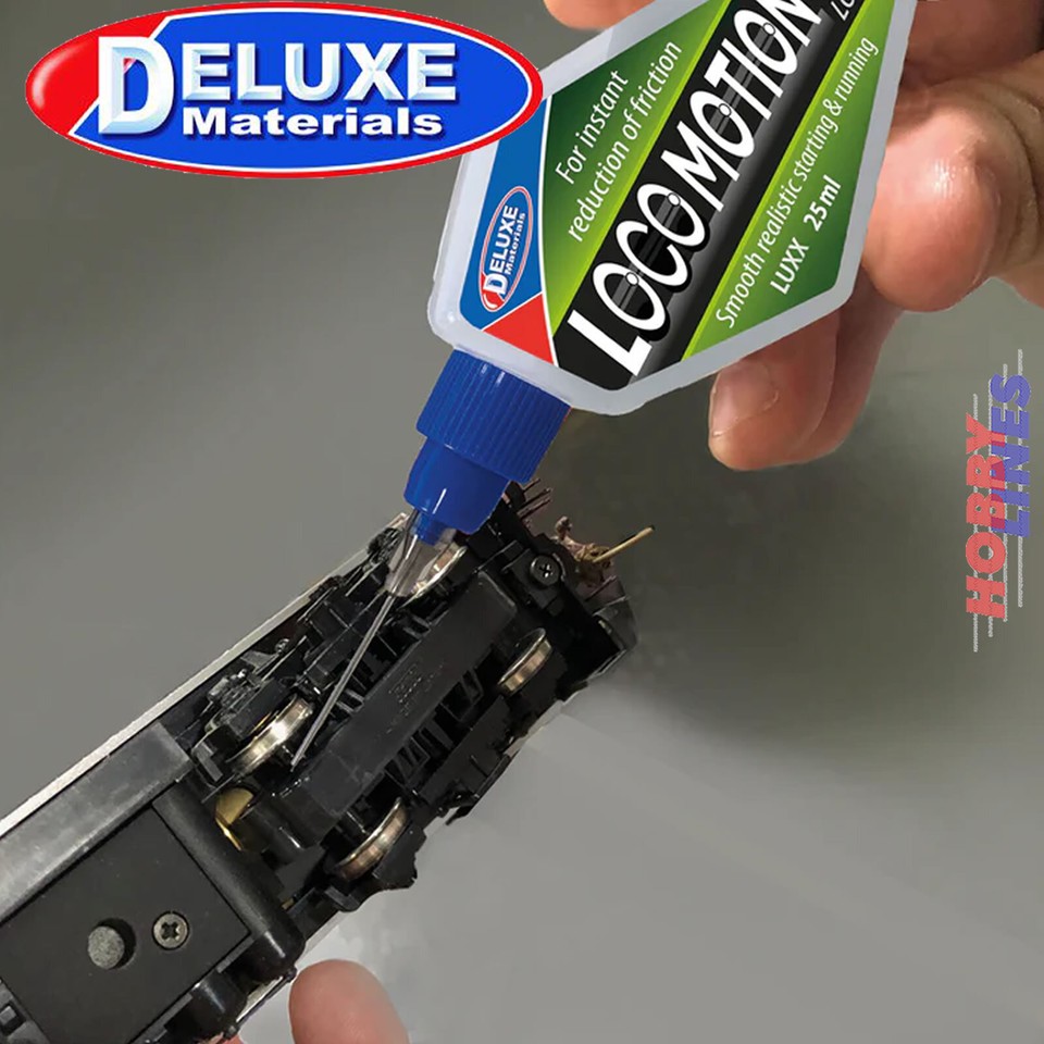 Locomotive Oil 25ml LU06 LOCOMOTION Model Railways loco lube Deluxe ...