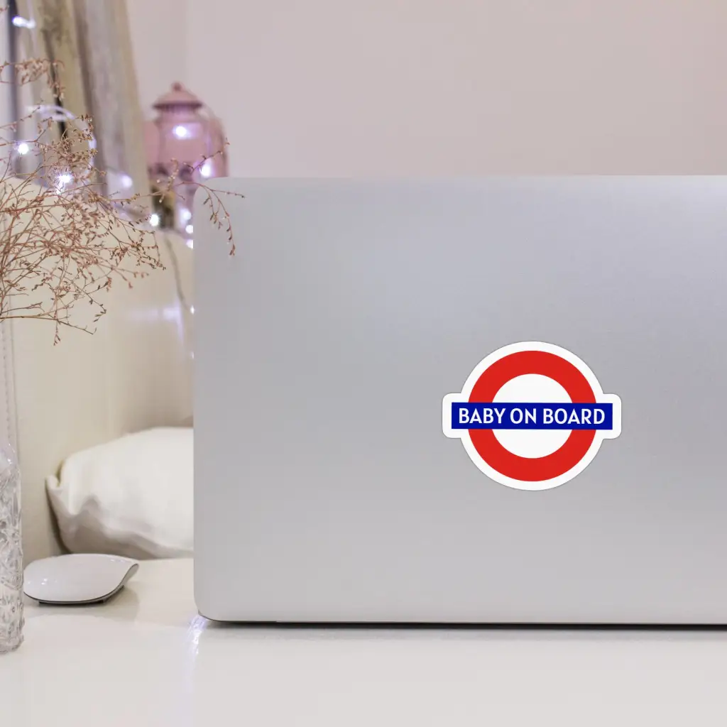 Baby Shower Gift - Baby On Board Vinyl Sticker - Novelty London Gift ...