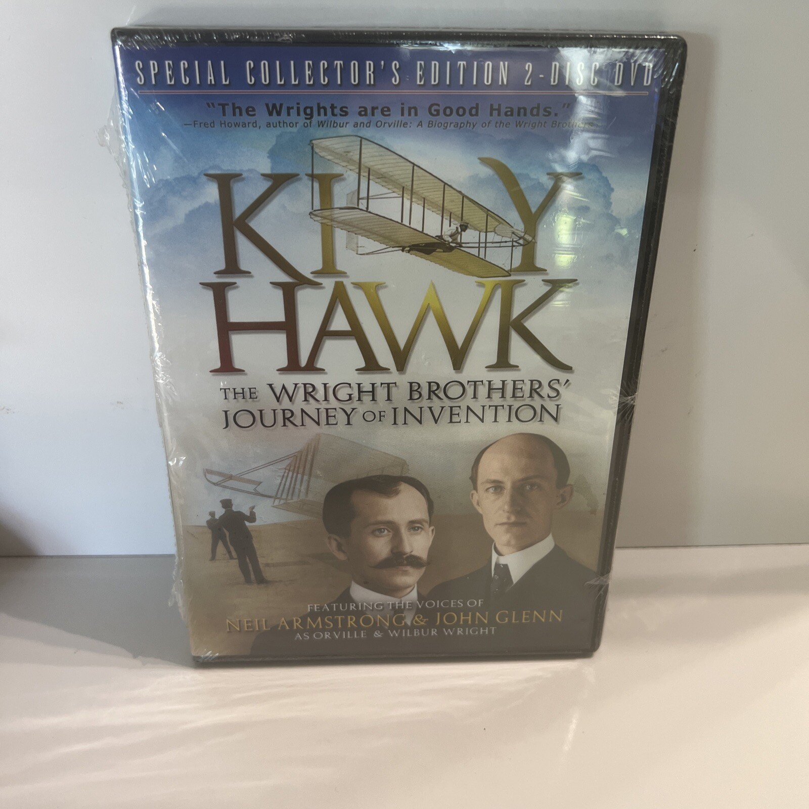 Kitty Hawk - The Wright Brothers Journey of Invention (DVD, 2003, 2 ...