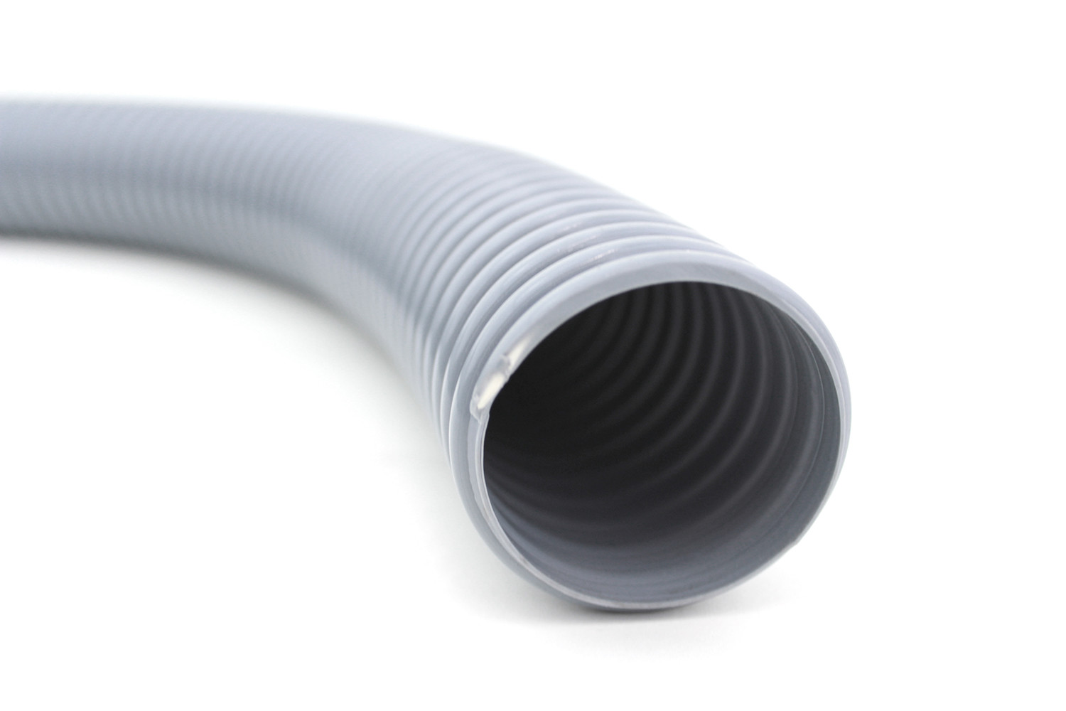 PVC Grey Smooth Bore Flexible Vacuum Ducting Hose Pipe Ventilation ...