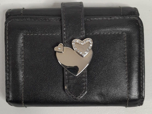 RGA Accessories Clutch Wallet Women Black Faux Leather Acordion ID ...