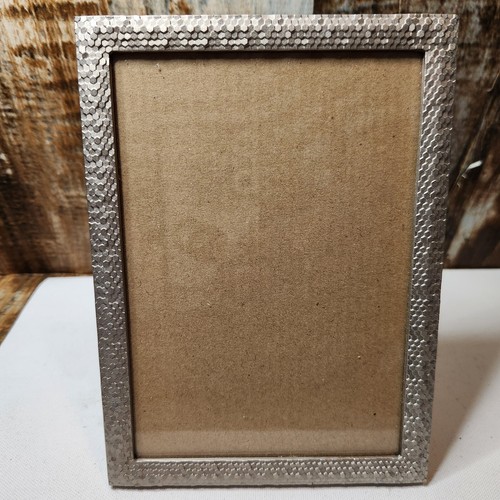 Heavy Matte Silver Tone 3d Layered Glitter Modern Glam Picture Photo ...