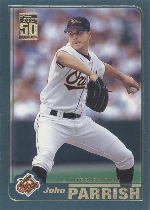 2001 Topps - John Parrish #711 Limited Edition for sale online | eBay