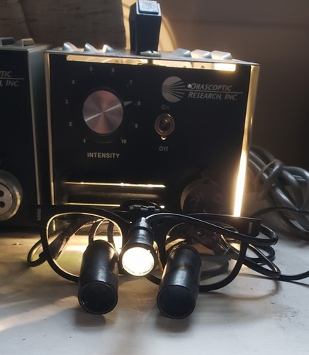ORASCOPTIC LOUPES 4x WITH ORASCOPTIC LIGHT | eBay