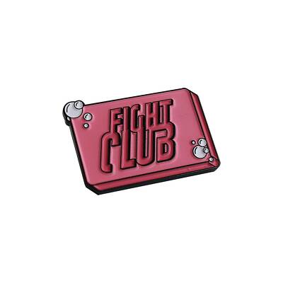New Wootbox Fight Club Pink Soap Logo Enamel Pin Rare | eBay