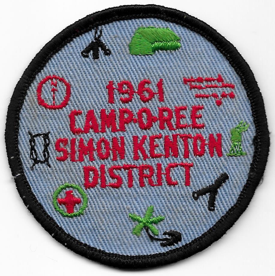 1961 Camporee Simon Kenton District Unknown Council Boy Scouts of ...