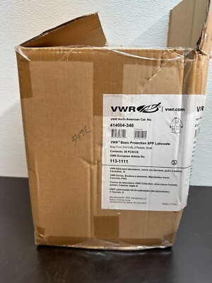 VWR Cat No 41404-346 SPP Lab Coats Small 30 PCS | eBay