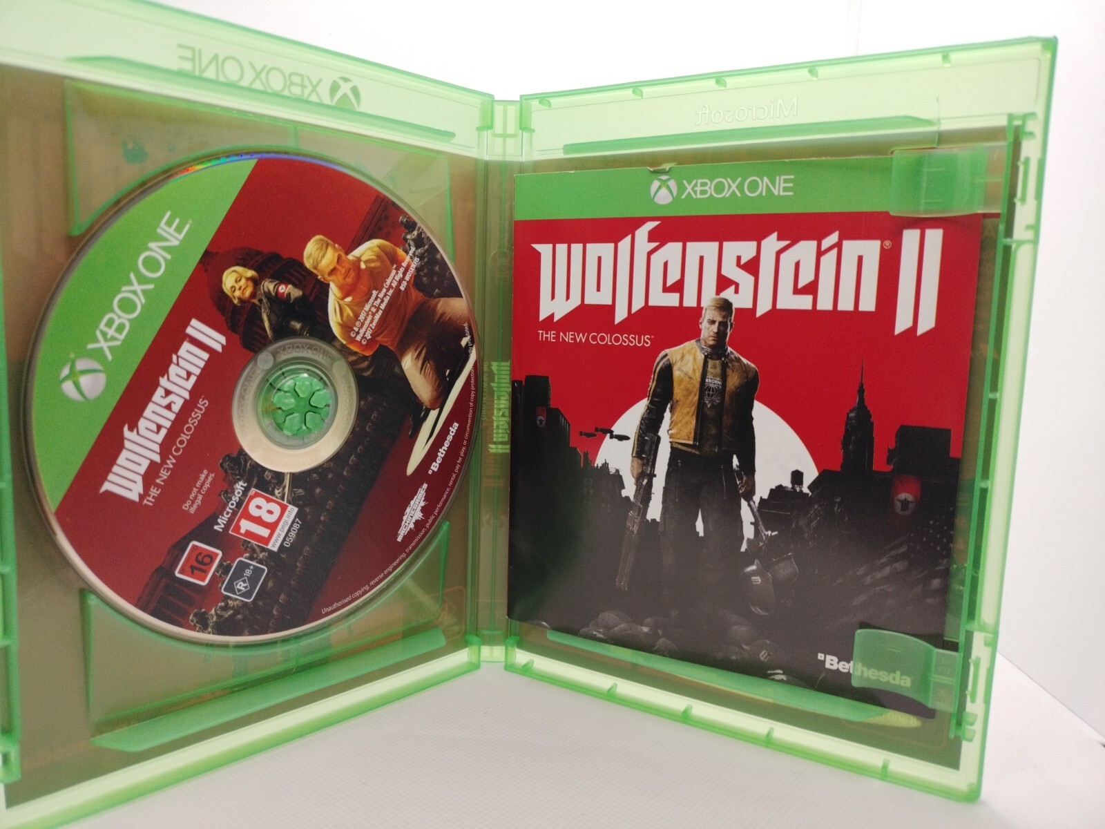 Wolfenstein 2 The New Colossus Xbox One Game And Shadow Tactics Both ...