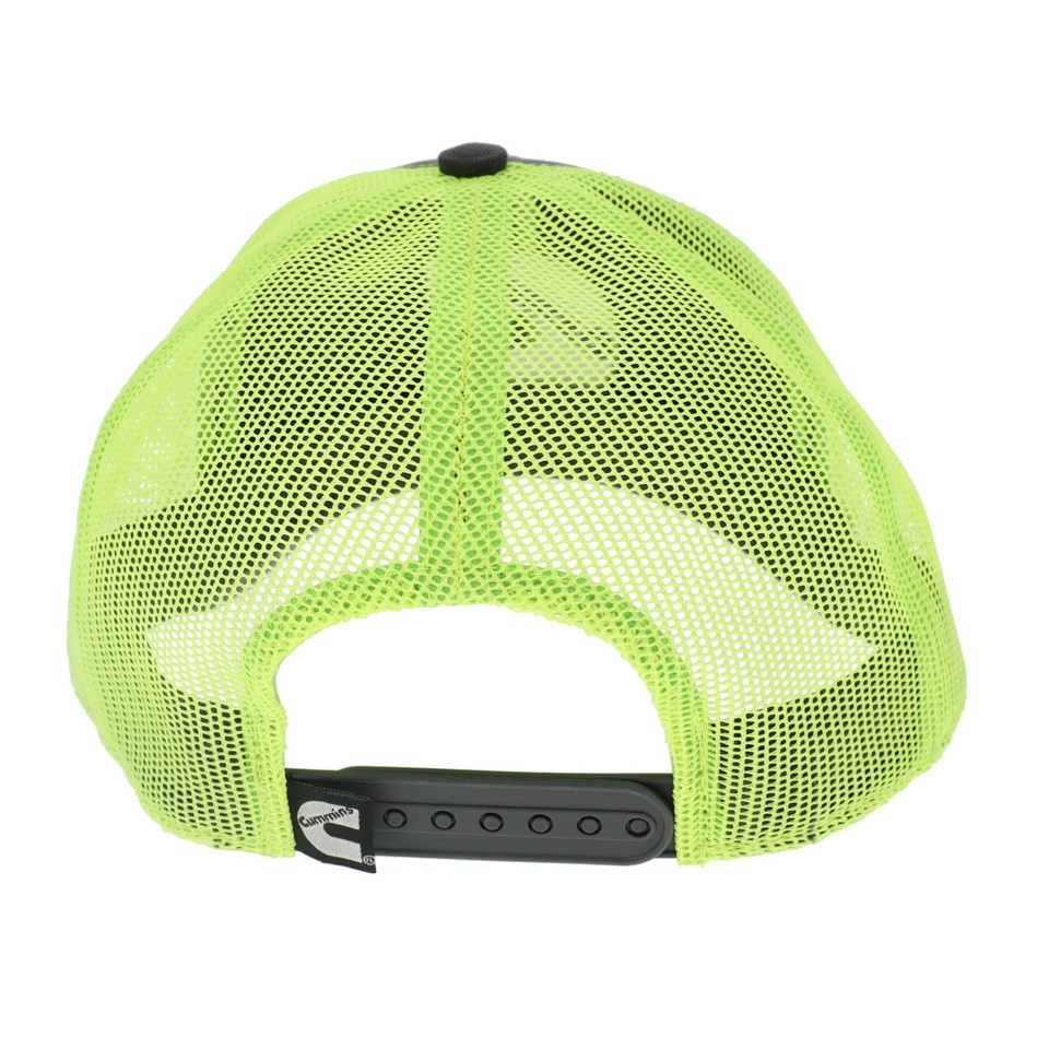 Cummins Hat Hi-Vis Neon Mesh Snapback Cap CMN35199 Cummins Logo Cap ...