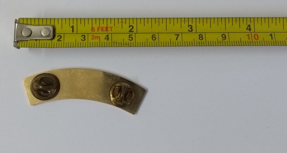 Arabic Arab Enamelled Metal Shoulder Title Badges Green With Snap Pin ...