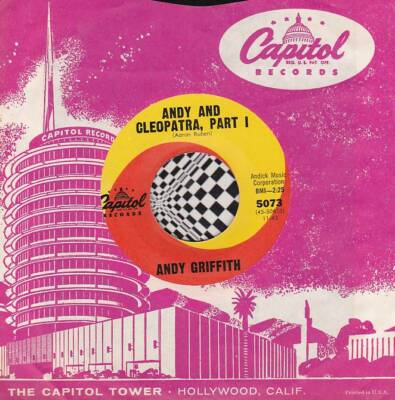 ANDY GRIFFITH 45 RPM CAPITOL 5073 - Andy and Cleopatra | eBay