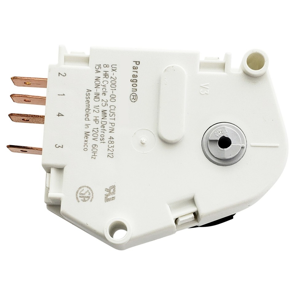 W10822278 Refrigerator Defrost Timer Replaces Whirlpool Sears Kenmore ...