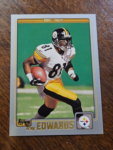 2001 Topps Troy Edwards #156 Pittsburgh Steelers Football Card | eBay