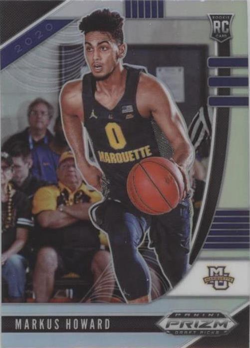 2020-21 Panini Prizm Draft Picks - Markus Howard #80 Silver Prizm (RC ...