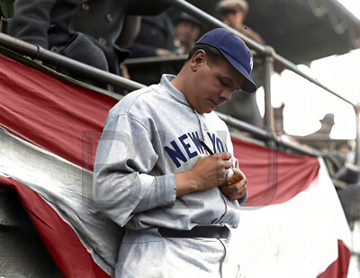 Babe Ruth Signing Base Ball 11 x 14" Photo Print | eBay