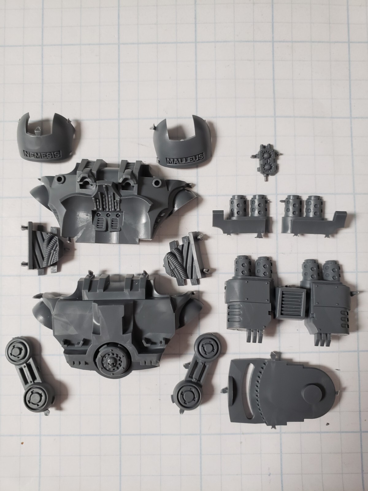 40k Grey Knight Bits Nemesis Dreadknight Torso & Engine Power Plant | eBay