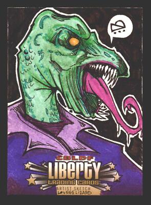 2011 CBLDF Comic Book Legal Defense Fund Liberty Artist Sketch Trading ...