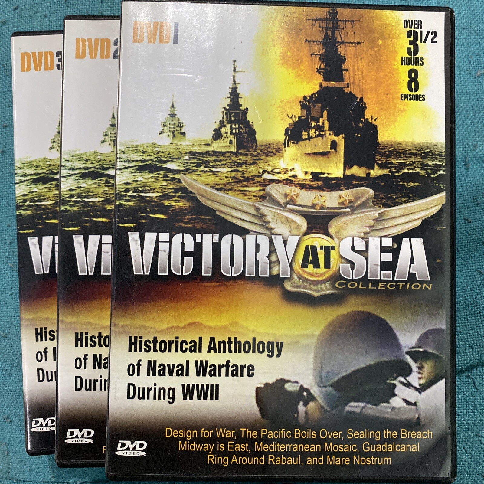 Victory at Sea (DVD, 2012, 3-Disc Set) 683904528247| eBay