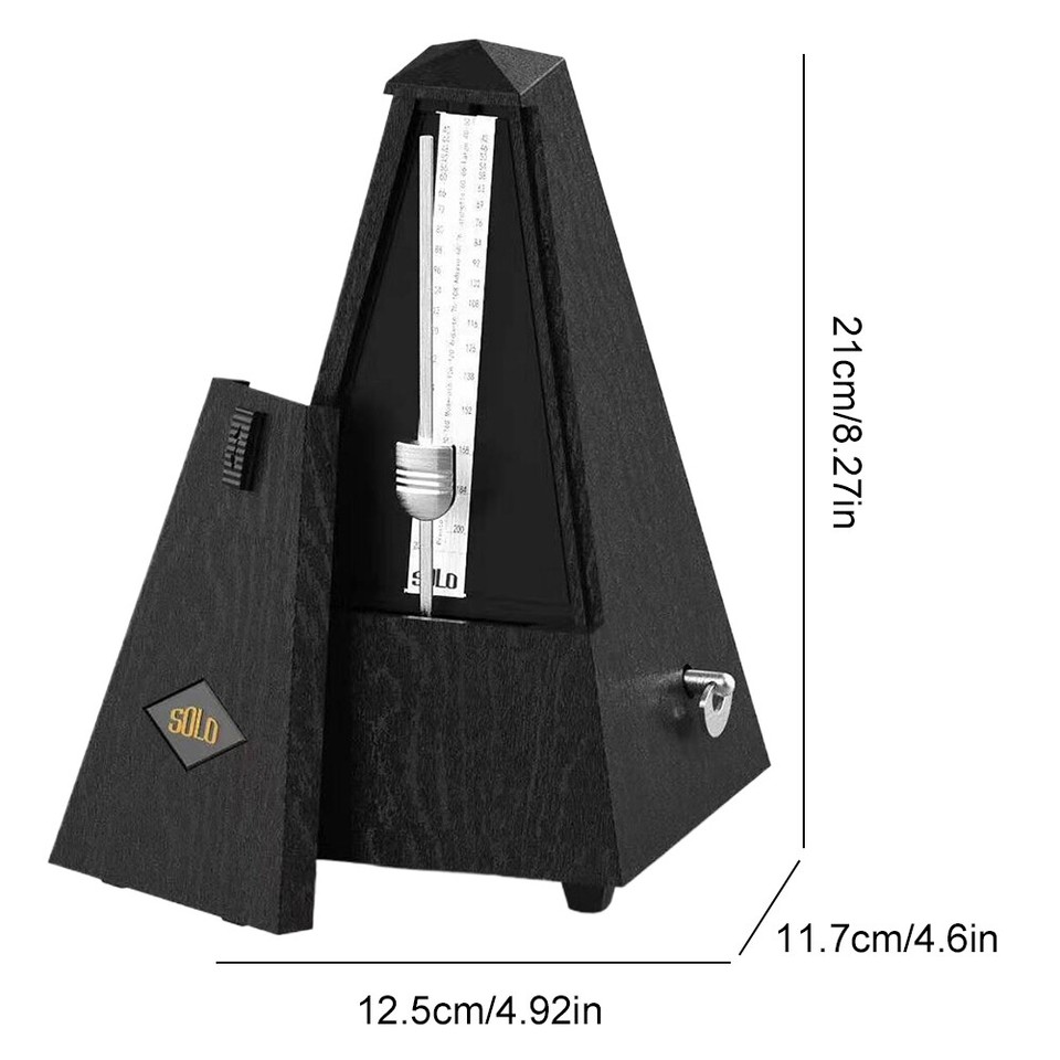 Mechanical Metronome Tempo Range 40-208bpm Piano Metronome Tower Type ...