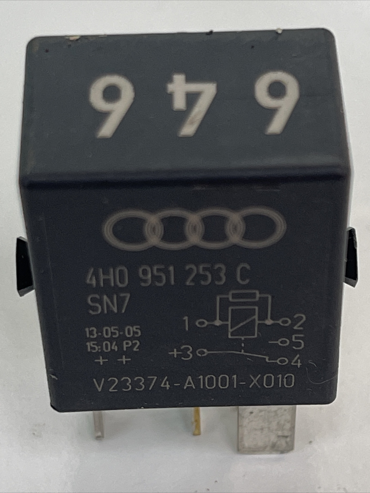 2011-2014 AUDI A3 A4 VW JETTA MULTIPURPOSE #646 RELAY 4H0951253C OEM 🔥🚙 ...