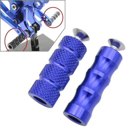 M6 6mm Foot Peg Gear Shift Brake Lever Toe Peg Pedal Universal ...