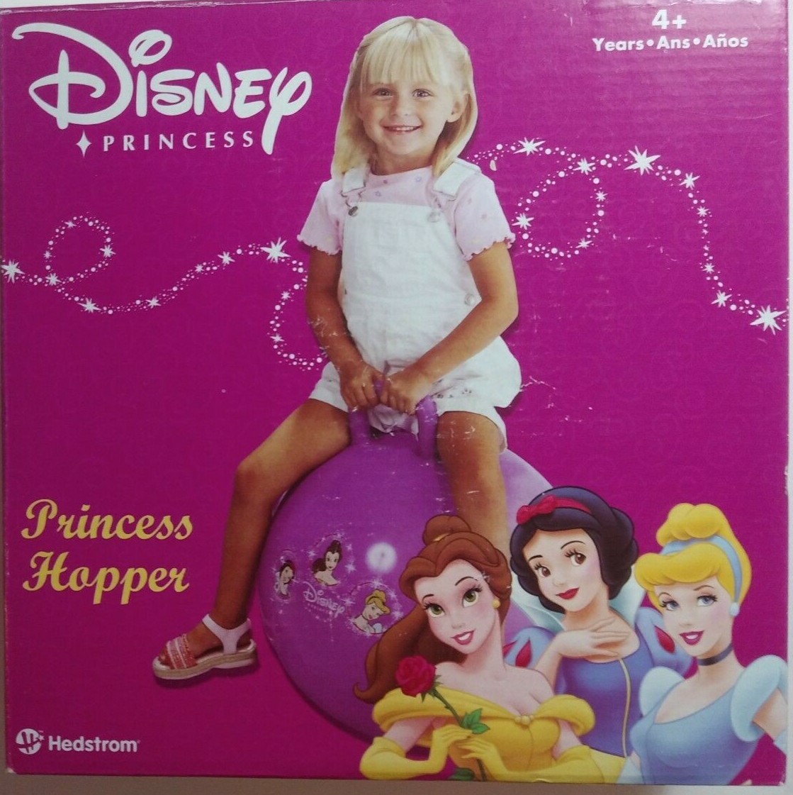 Disney-Princess Hopper Ball-15"-Hedstrom-bounce ball-handle-Purple-4 ...