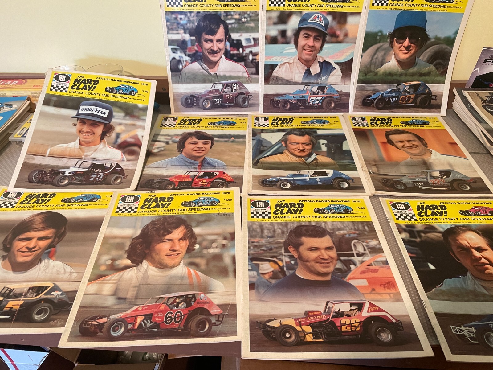 1978 Orange County Fair Speedway Racing Programs (Lot of 14) Pre-Owned ...
