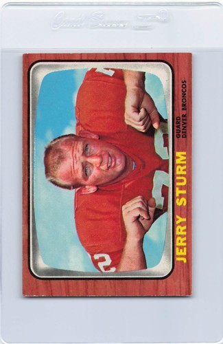 1966 Topps #44 Jerry Sturm Broncos EX/MT *DA-C9141 | eBay