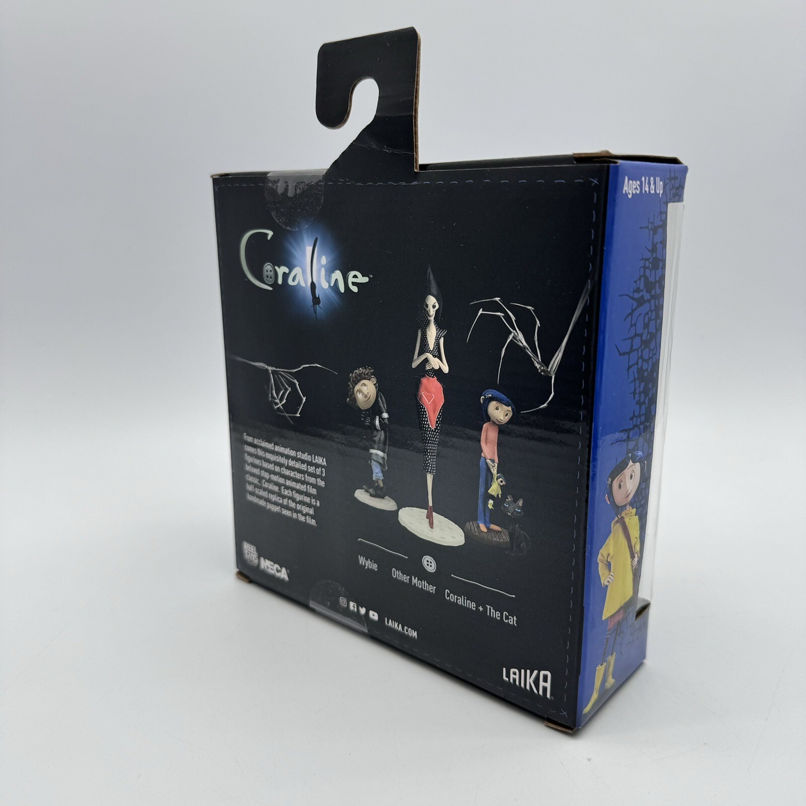 Neca Coraline Best of Mini Figures Set Of 4 Other Mother Wybie Cat ...