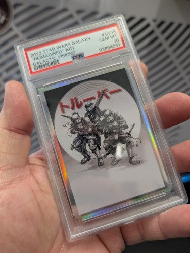 2023 Topps Chrome Star Wars Galaxy Galactic Visions "Reimagined" Art # ...