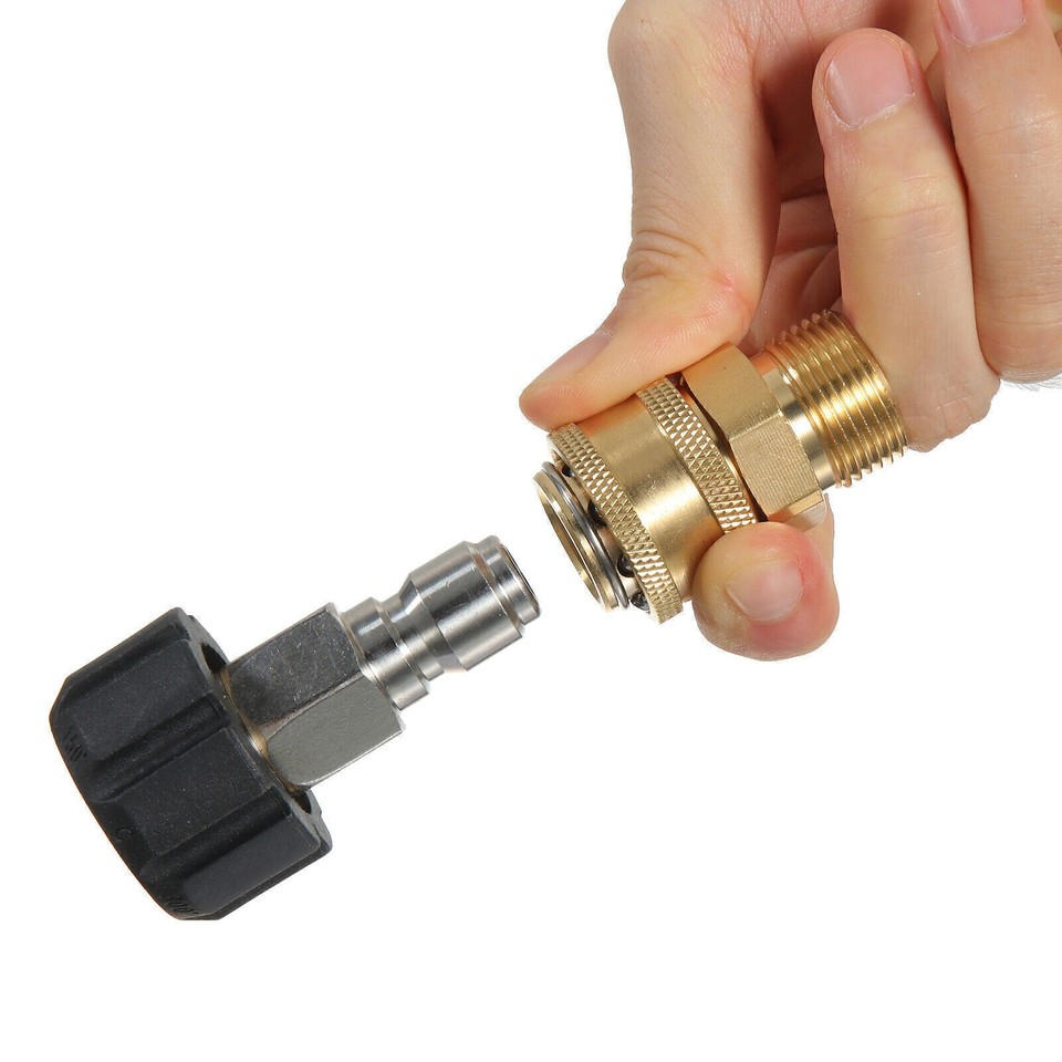 25FT 50FT 100FT 5800PSI High Pressure Power Washer Hose -3/8" Quick Connect | eBay