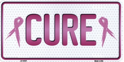 Cure Ribbons Metal License Plate Sign | eBay