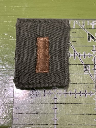 US ARMY 2nd LT Officer Uniform Rank Patch Second Lieutenant | eBay