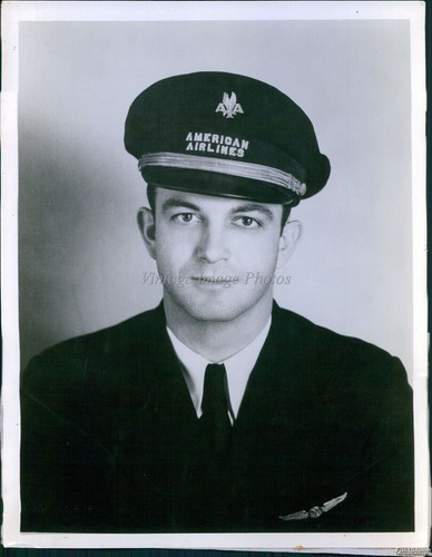 1938 Photo Henry Tift Myers First Pilot Post For America Airlines ...