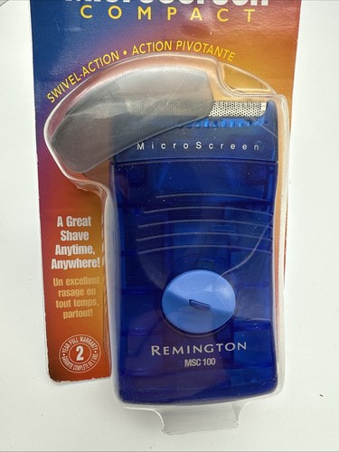 Remington MSC100 MicroScreen Compact Battery Operated Cordless Travel ...