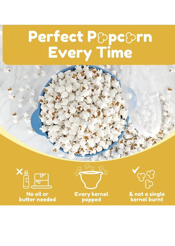 The Original Popco Silicone Microwave Popcorn Popper with Handles ...