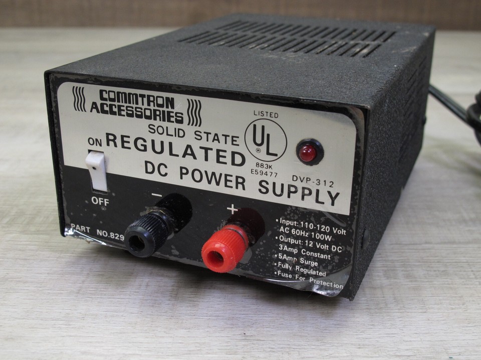 Comtron 12V Regulated Power Supply 3 Amp CB / HAM Radio | eBay