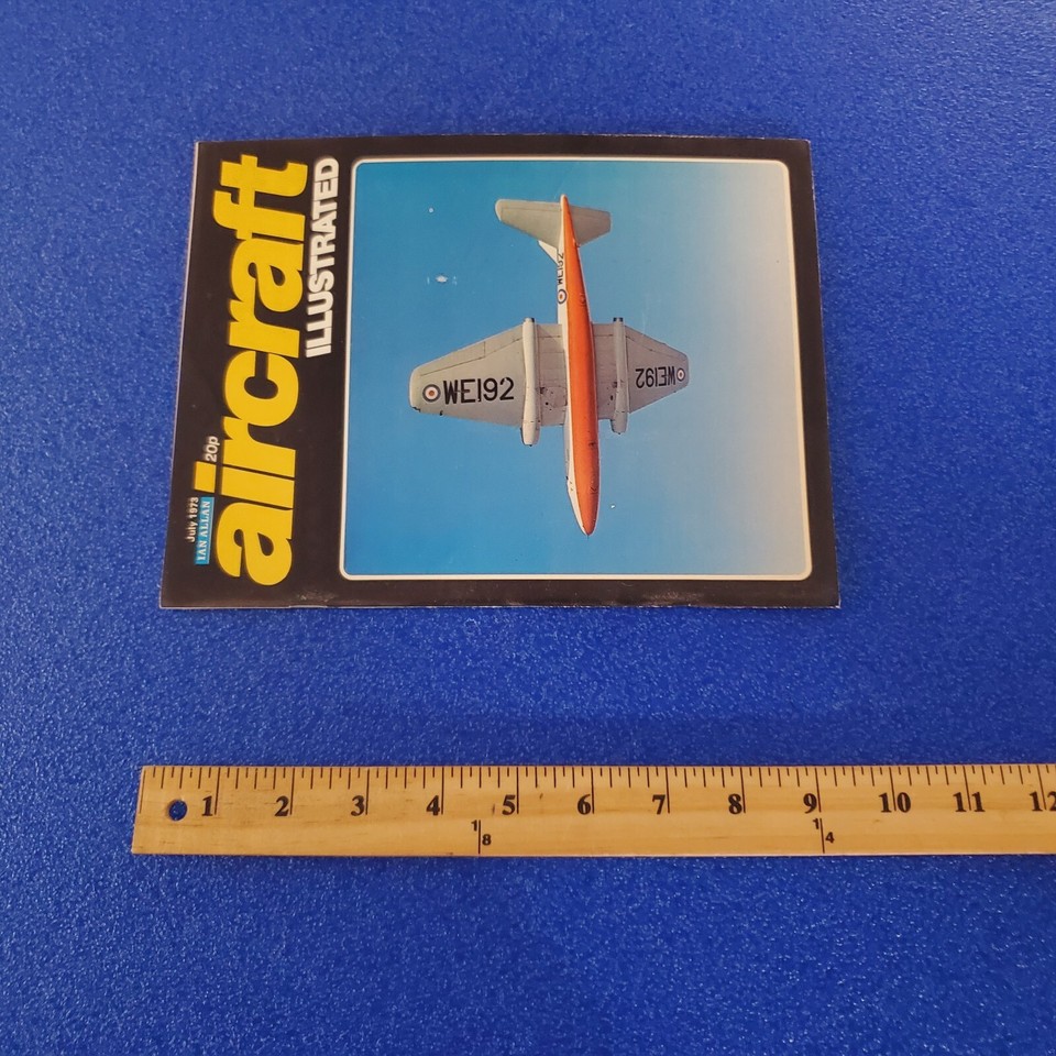 AIRCRAFT ILLUSTRATED: JULY 1973 VINTAGE AVIATION MAGAZINE FREE SHIPPING ...