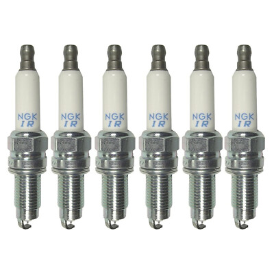 NGK Laser Iridium Spark Plug Set (6 Pieces) 7563 For A3 Quattro Cayenne ...