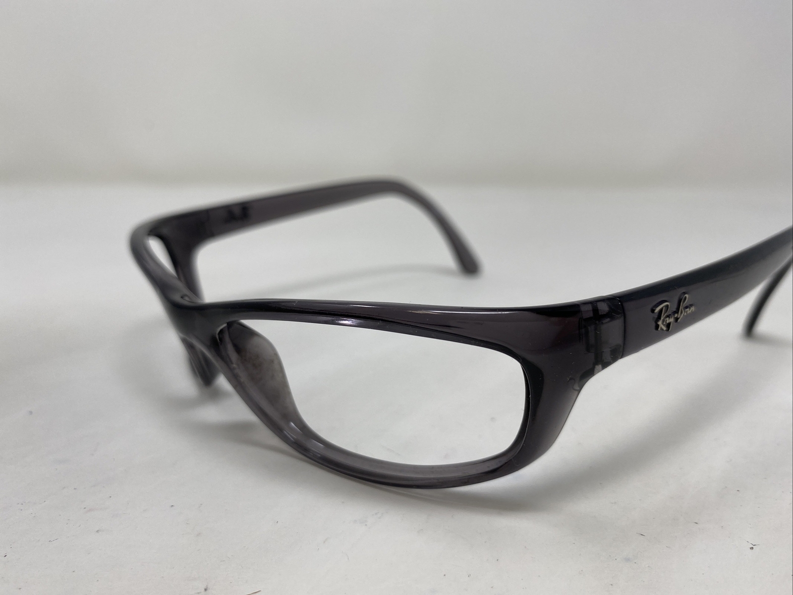 Ray Ban Italy RB 4115 606/71 3N Gray Laminate Plastic Sunglasses Frame ...