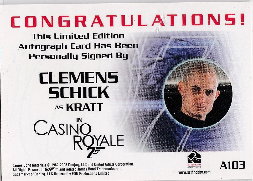 Clemens Schick Casino Royale