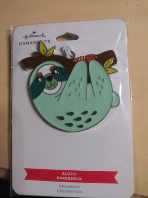 2021 HALLMARK ORNAMENT SLOTH U16 | eBay