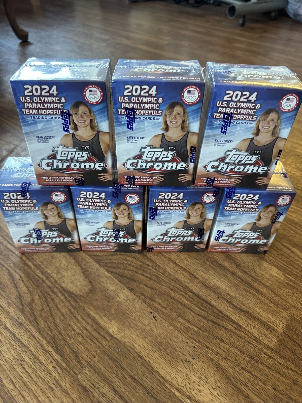 2024 Topps Chrome U.S. Olympic & Paralympic Team Hopefuls LOT OF 7 ...