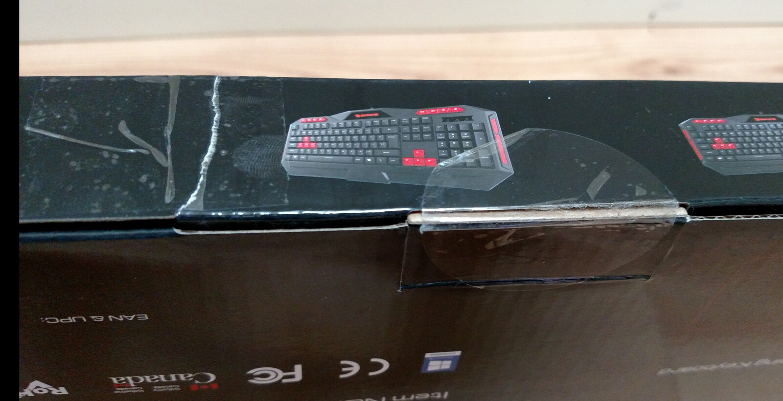 iBuyPower+Ares+E1+Gaming+Keyboard+Spill+Resistant+Black+Red for sale ...